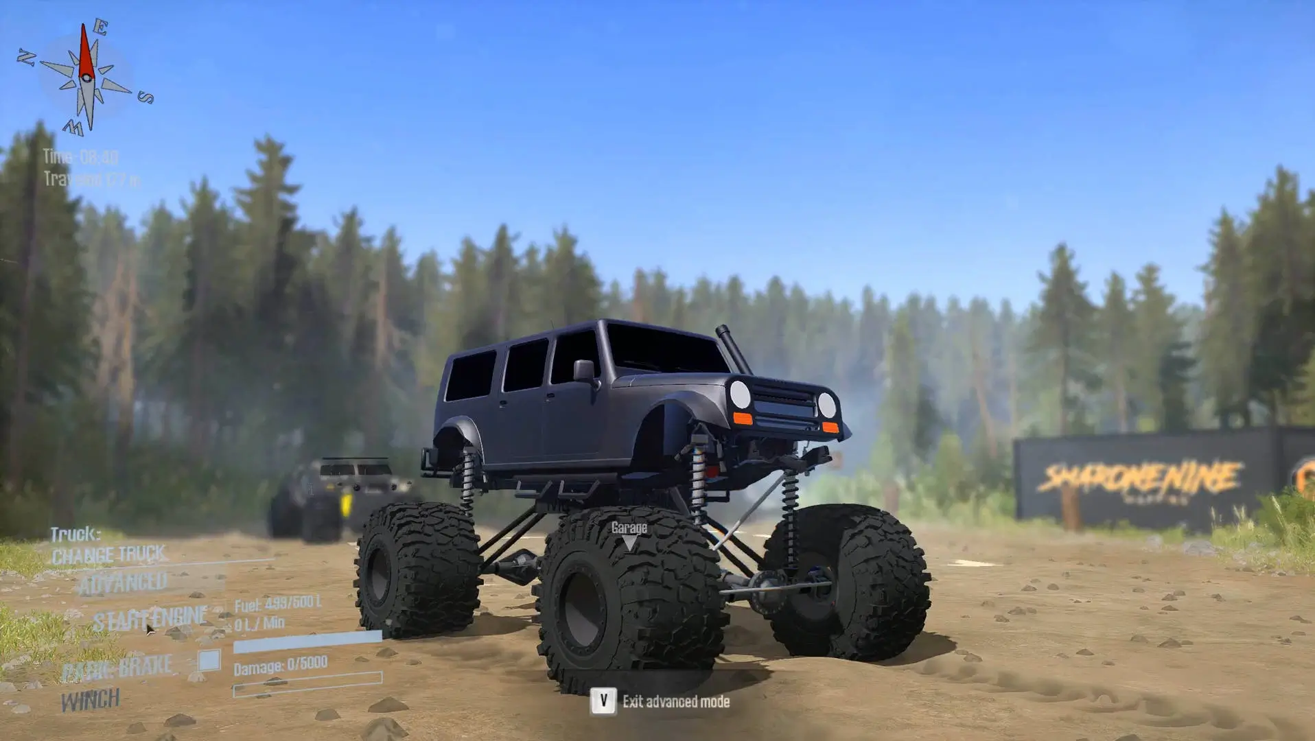 BeamNG_来自 GTA 的_Mesa_F-450_模组_MOD_mofans