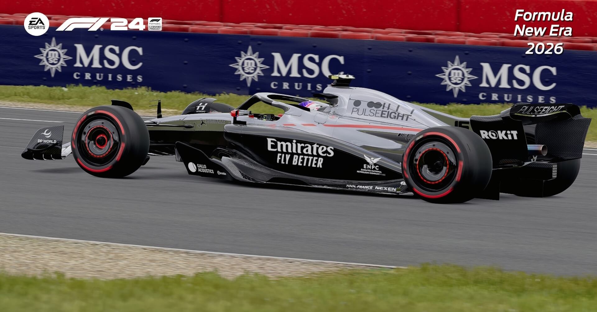 F1 24 Hitech GP 2026 替换Alpine_模组展示